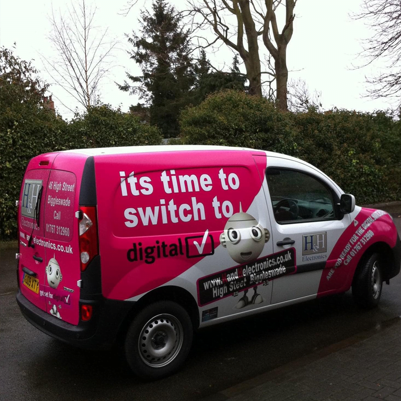 Bespoke Van Signwriting,Vehicle & Wall Graphics in Cambridge